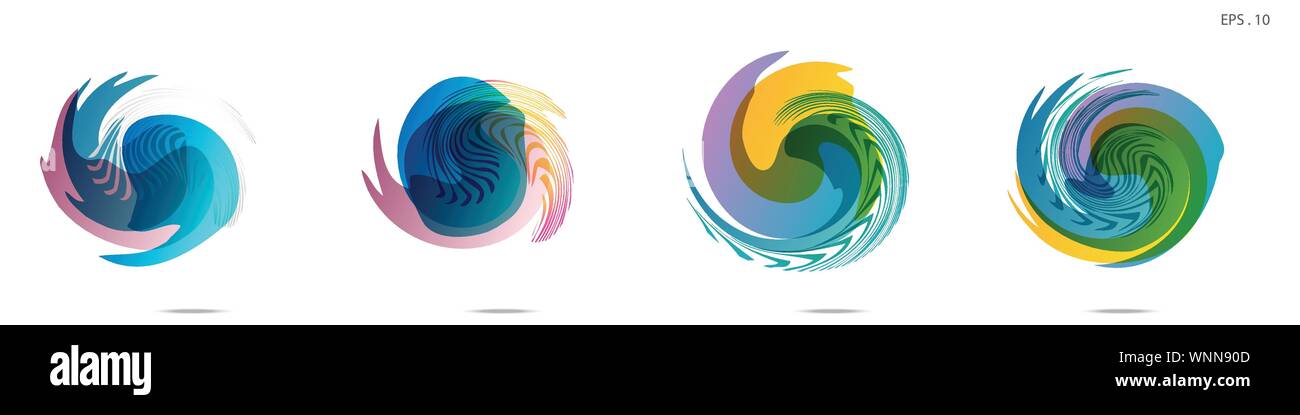 Vector vortex with a white background Stock Vector Image & Art - Alamy