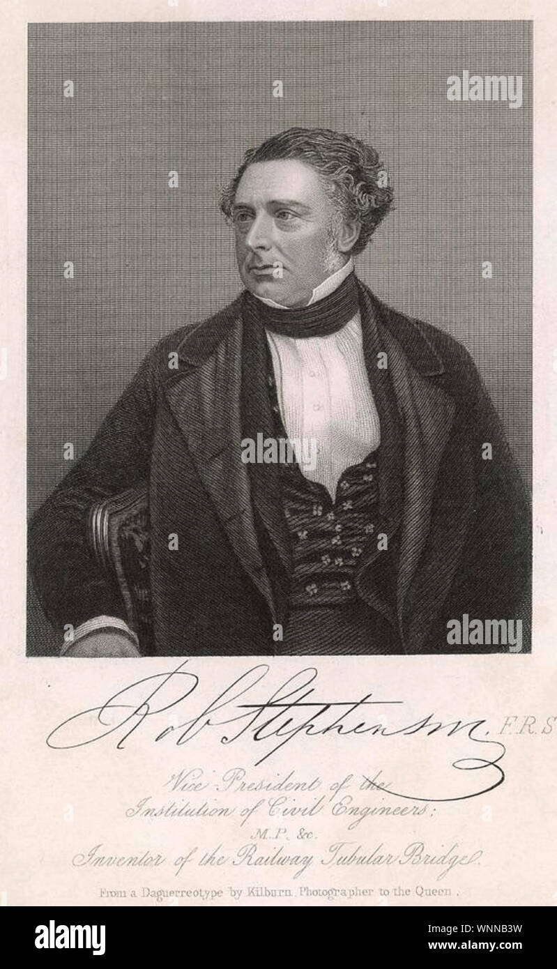 Robert stephenson hi-res stock photography and images - Alamy