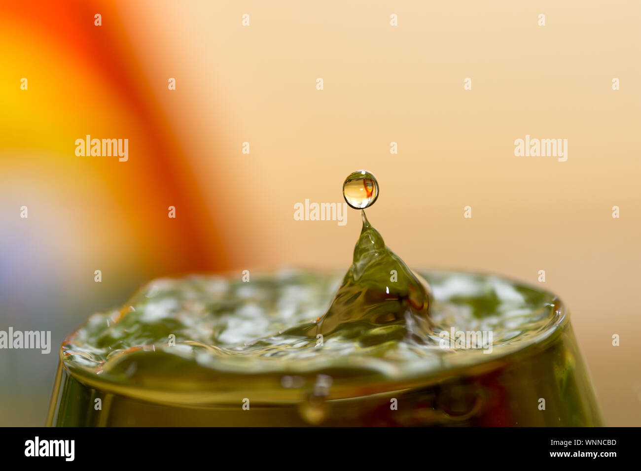 Falling glass water hi-res stock photography and images - Alamy