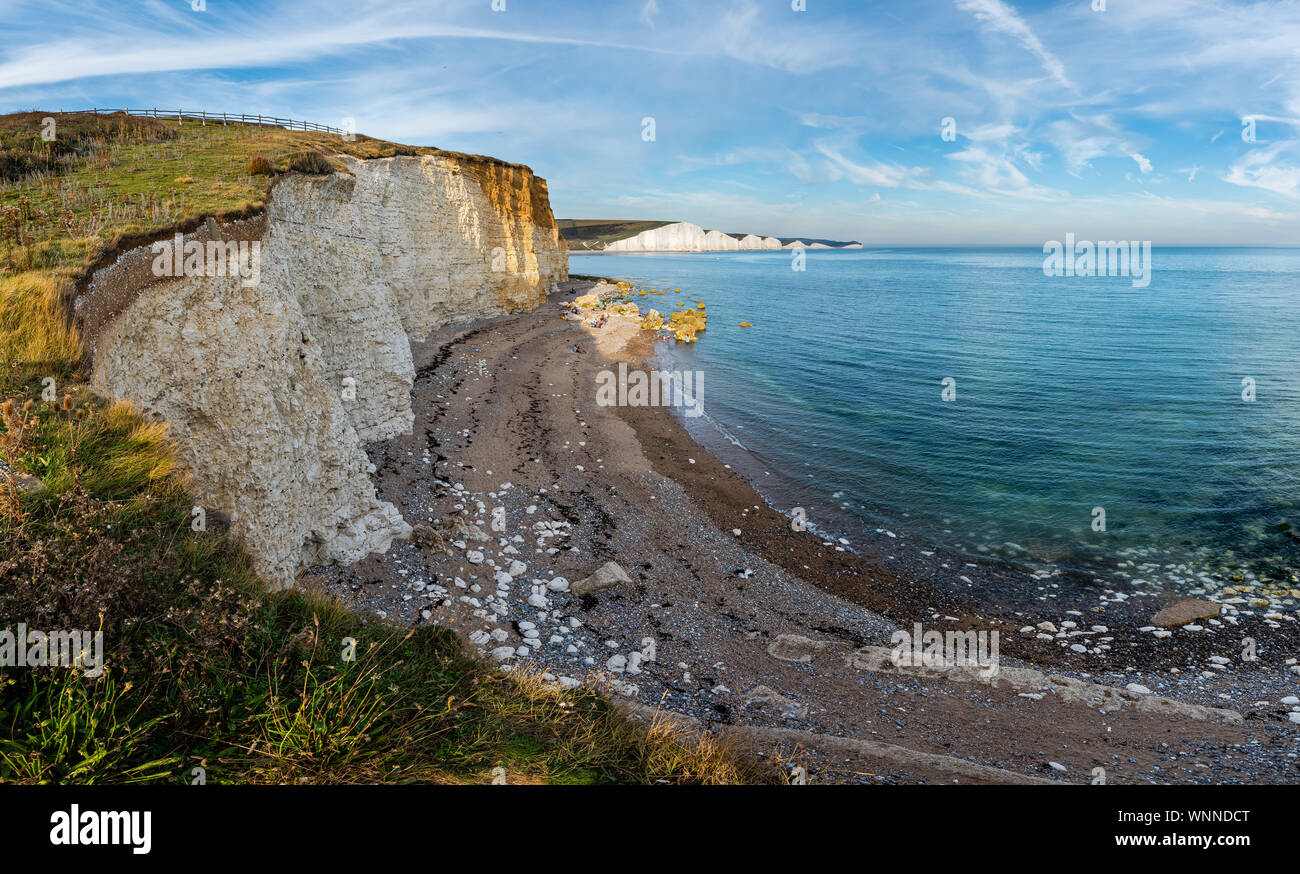 Hope Gap, South Downs National Park, Sussex, England Stock Photo - Alamy