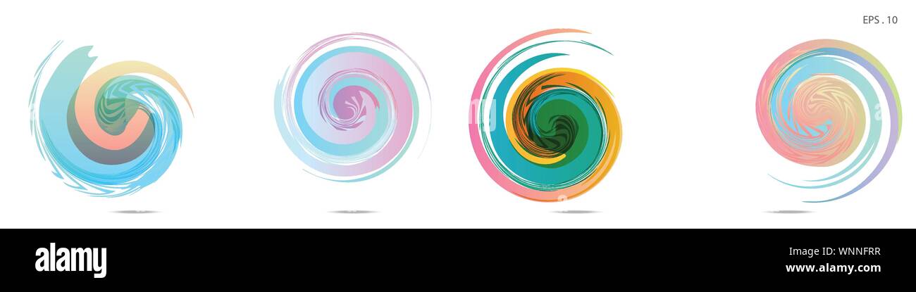 Vector Vortex With A White Background Stock Vector Image And Art Alamy