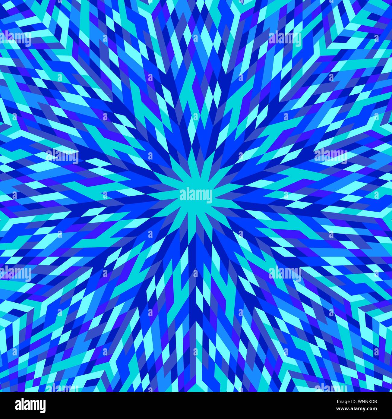 Hypnotic dynamic mosaic background - colorful circular abstract vector illustration from ...