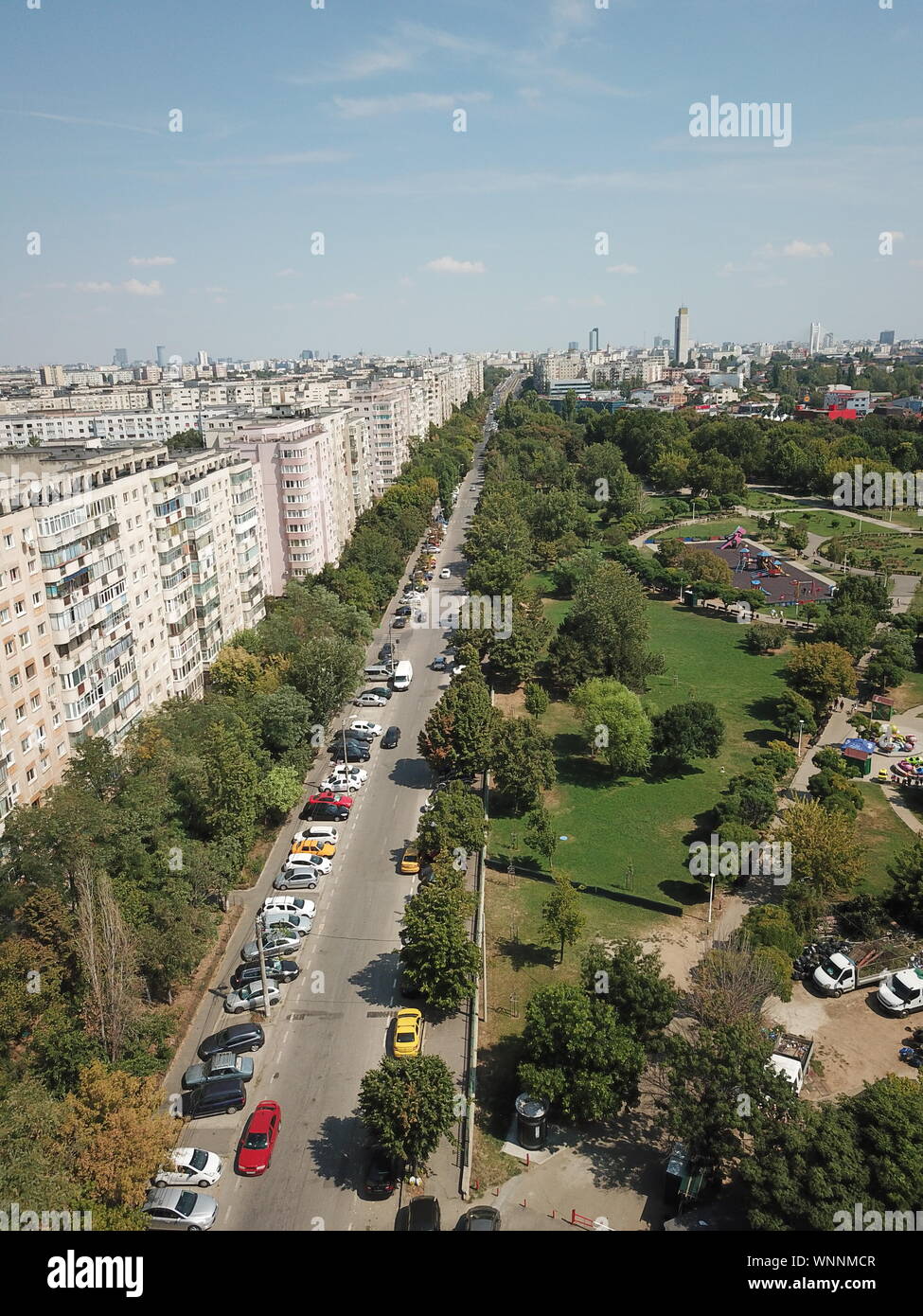 Bucharest cityscape hi-res stock photography and images - Alamy