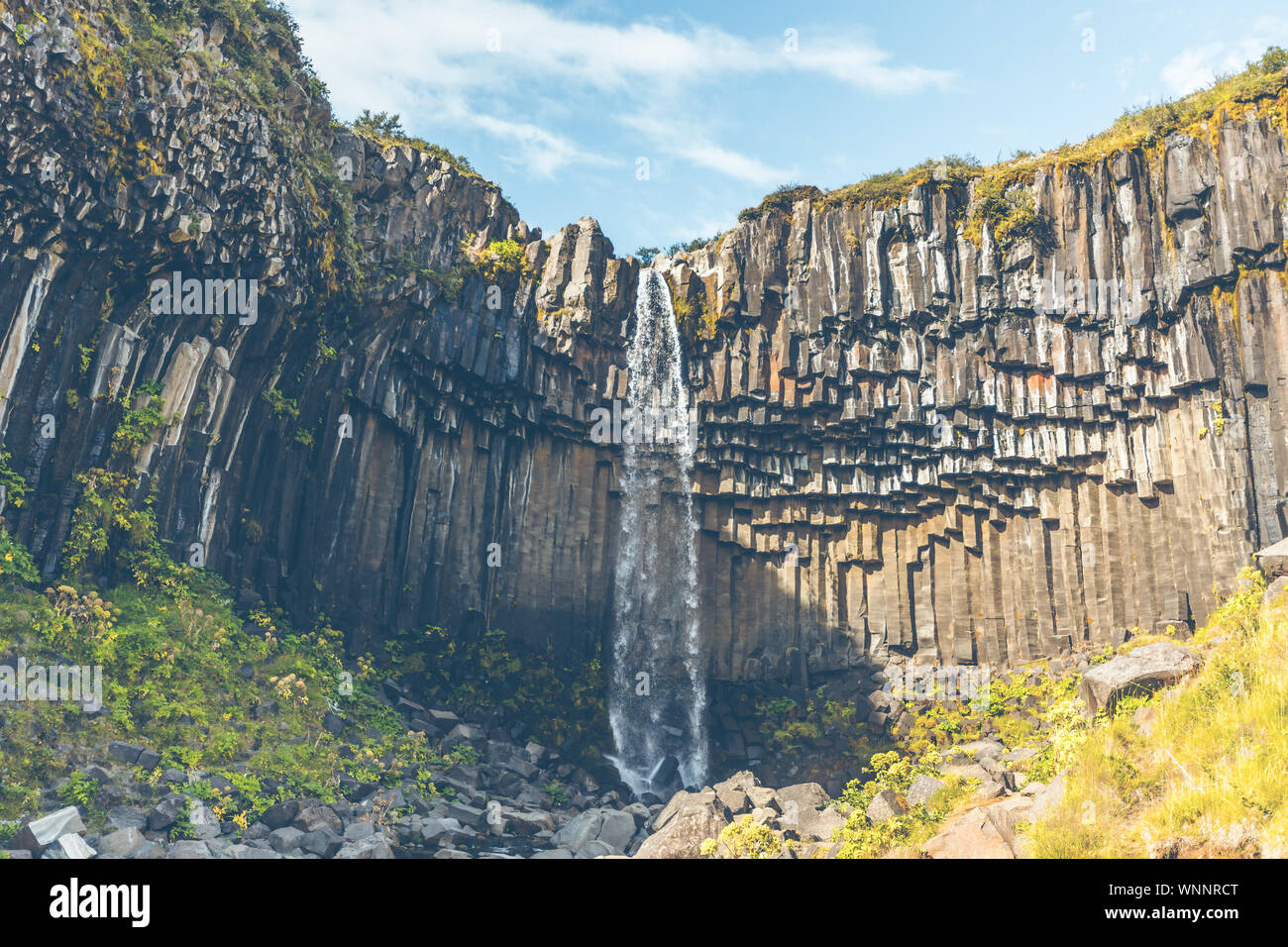 Waterfall and rock view hi-res stock photography and images - Alamy