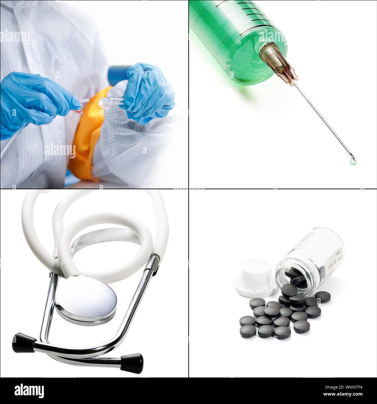 Medical collage hi-res stock photography and images - Alamy