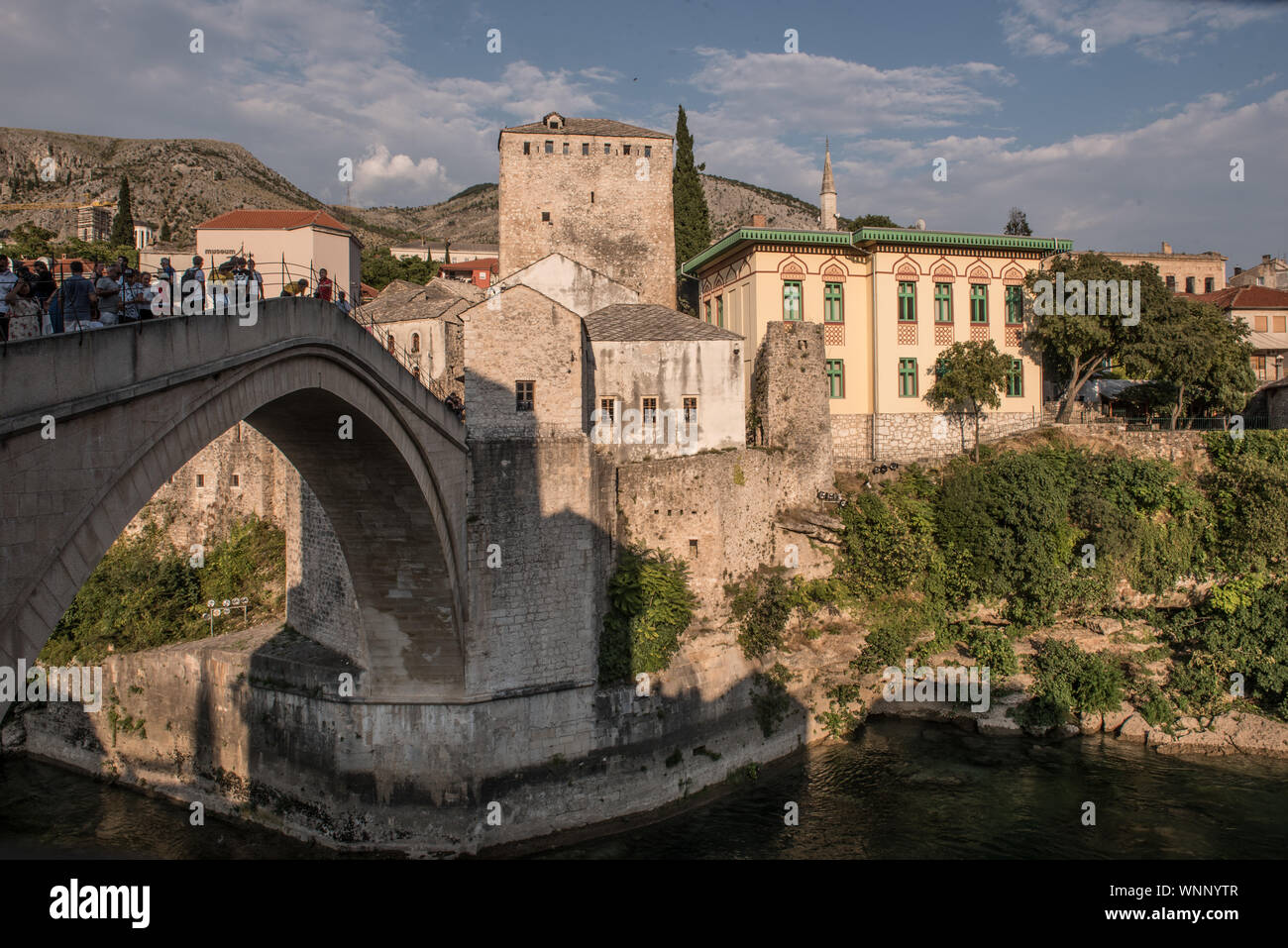 Mostar. Mostar's historic bridge Stock Photo - Alamy