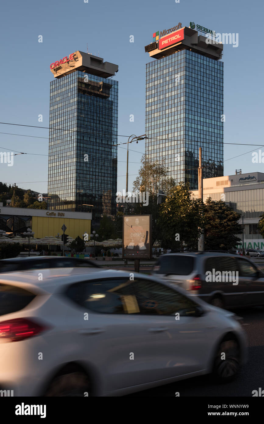 Sarajevo. In the SCC mall area Stock Photo - Alamy