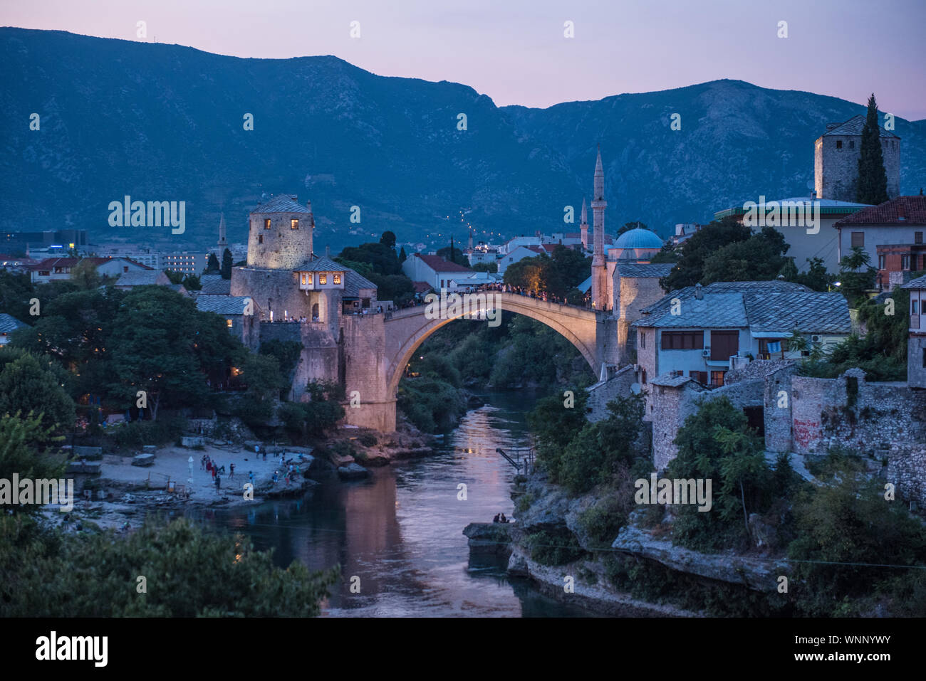 Mostar bridge war hi-res stock photography and images - Alamy