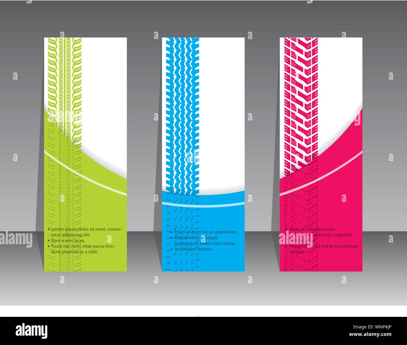 Abstract tire label set of 3 Stock Vector Image & Art - Alamy