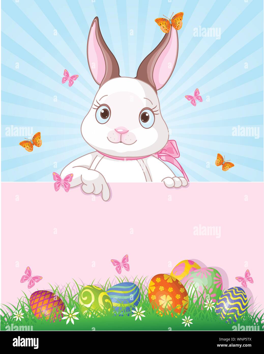 Easter Bunny Design Stock Vector Image & Art - Alamy