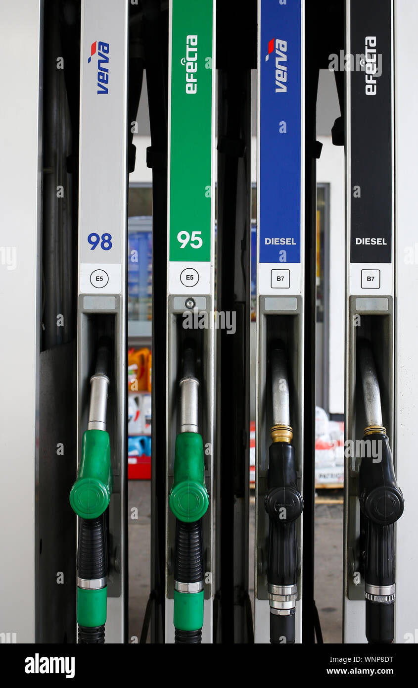 POLAND, CZESTOCHOWA, SILESIA -27 March 2019: ORLEN gas station, gas ...