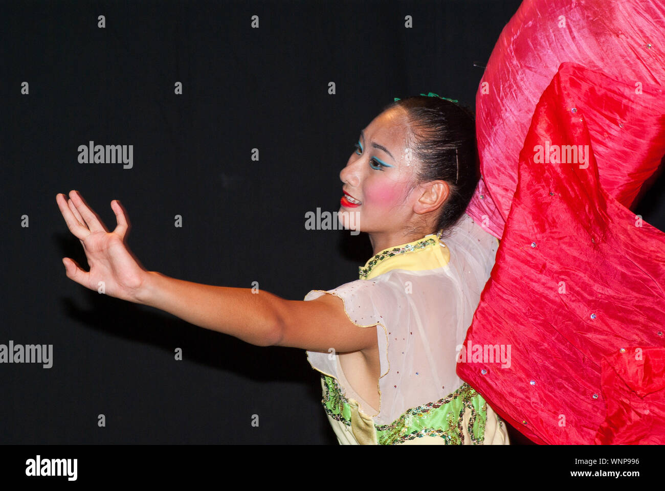 Flag dance hi-res stock photography and images - Alamy