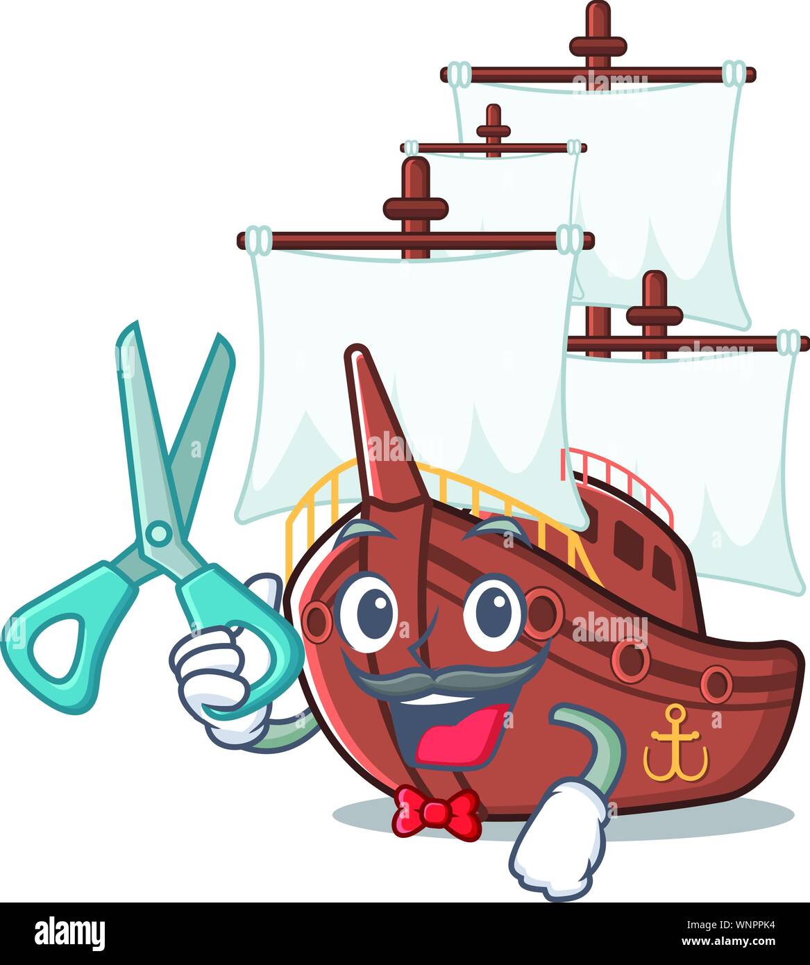 Sea passenger hairdresser Stock Vector Images - Alamy