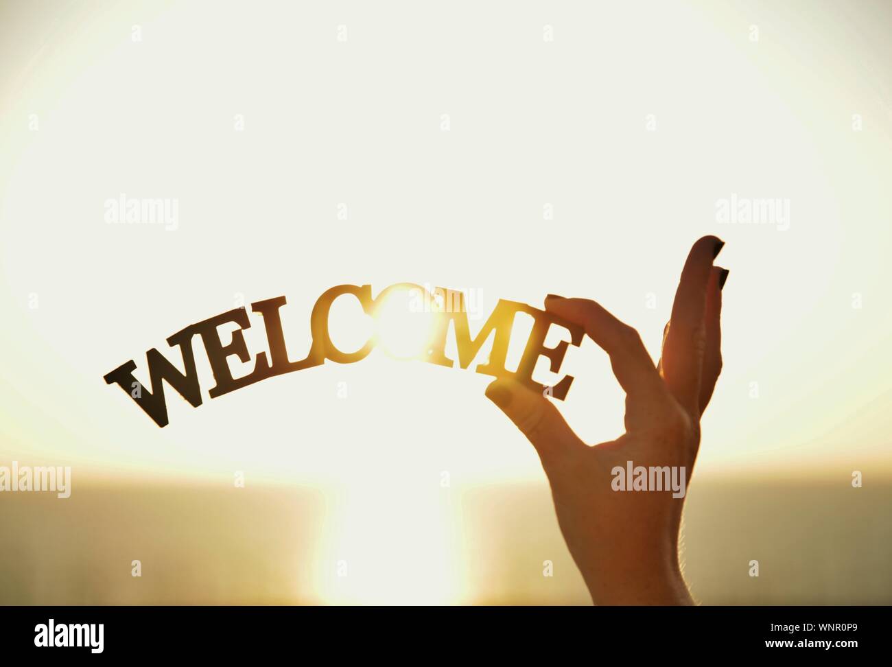 Welcome Back Sign High Resolution Stock Photography and Images - Alamy