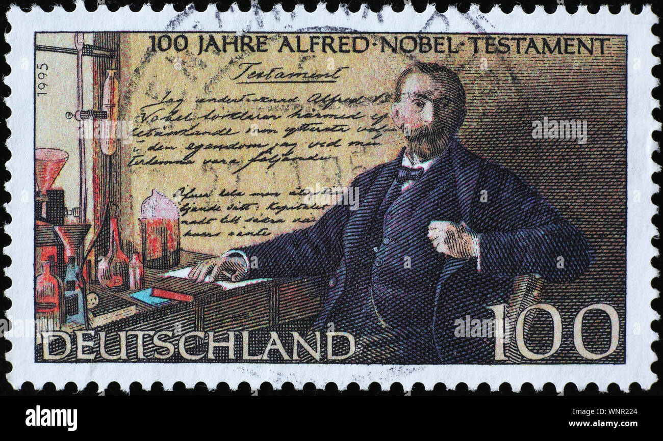 Alfred nobel hi-res stock photography and images - Alamy