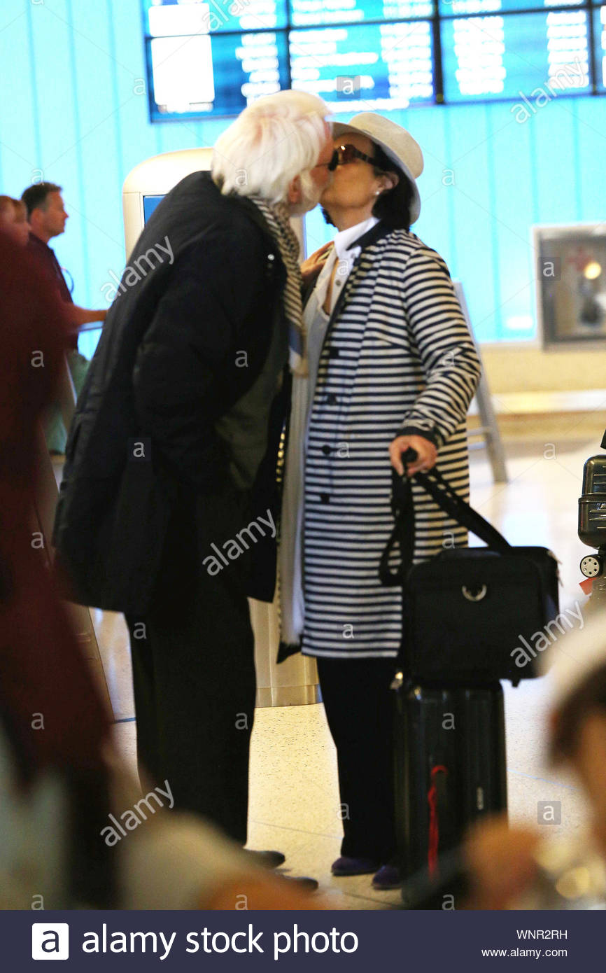 Donald Sutherland And Francine Racette Stock Photos & Donald Sutherland ...