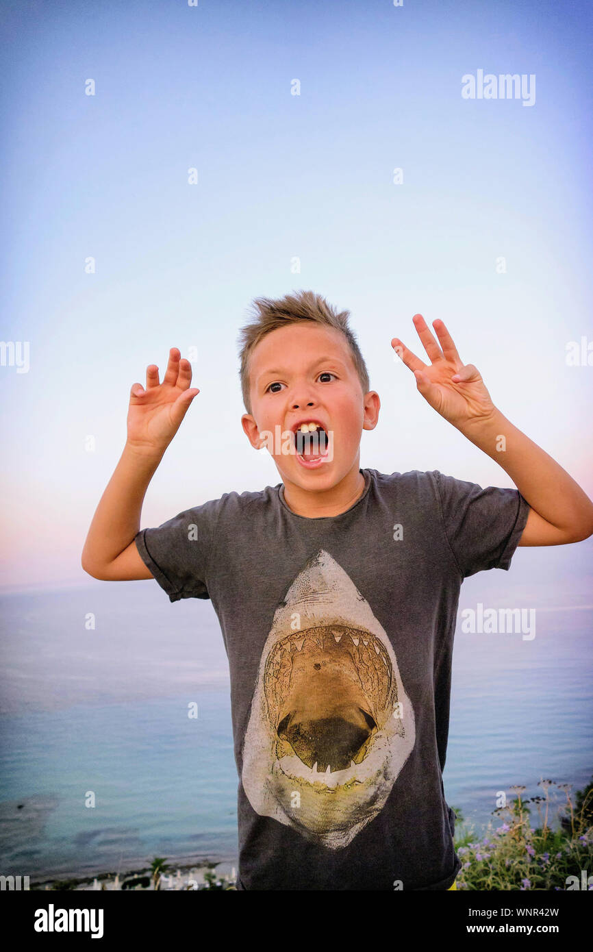 Beach and screaming hi-res stock photography and images - Alamy