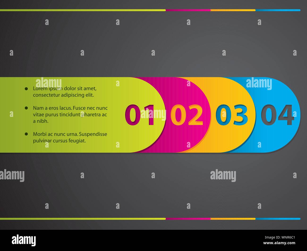 Stationary label set with numbers Stock Vector Image & Art - Alamy