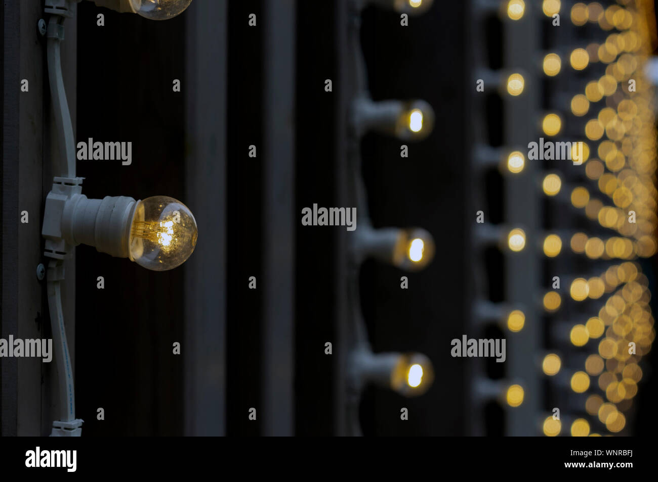 Street garland hi-res stock photography and images - Alamy