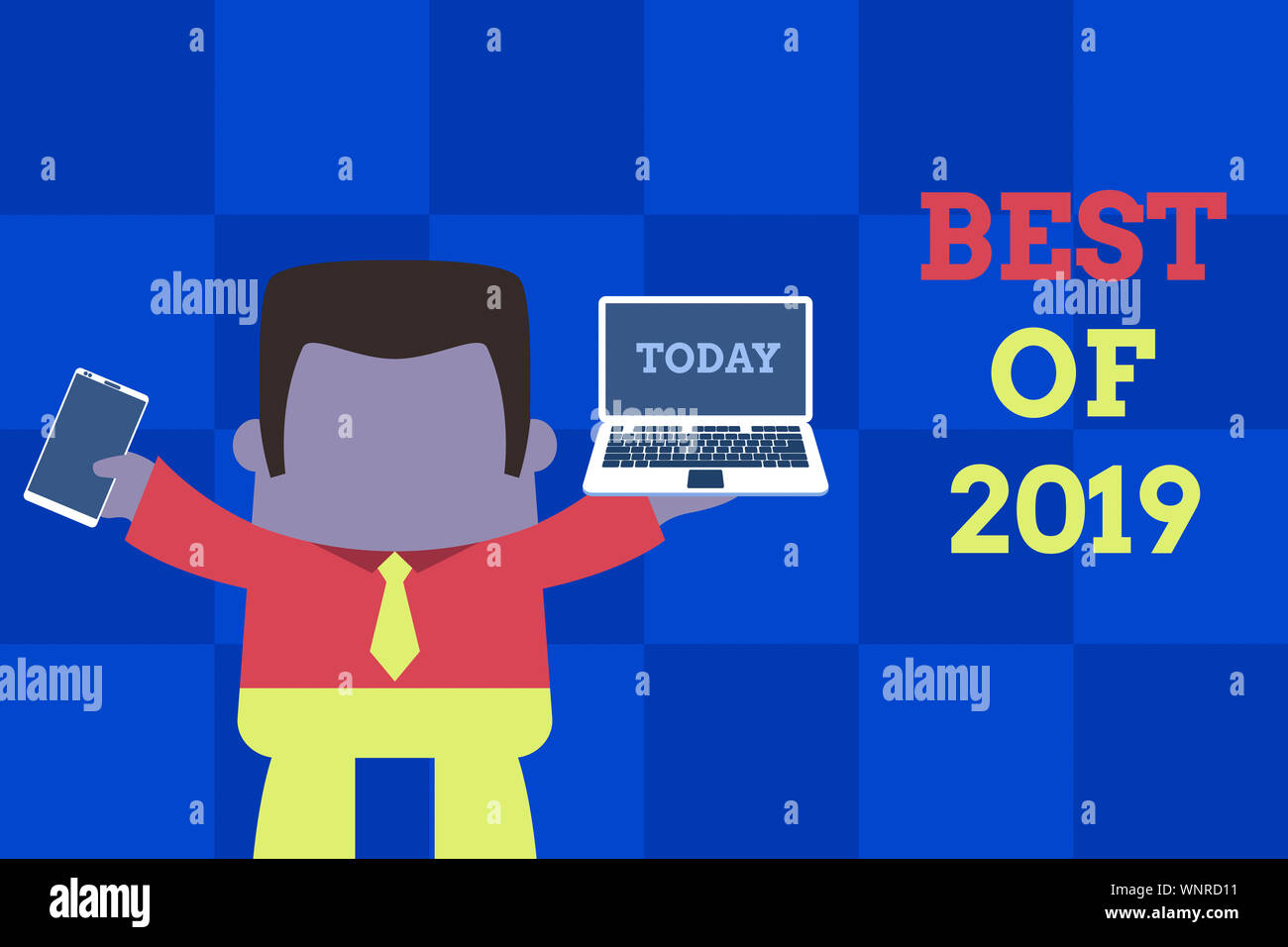 Text sign showing Best Of 2019. Business photo text great and marvelous ...