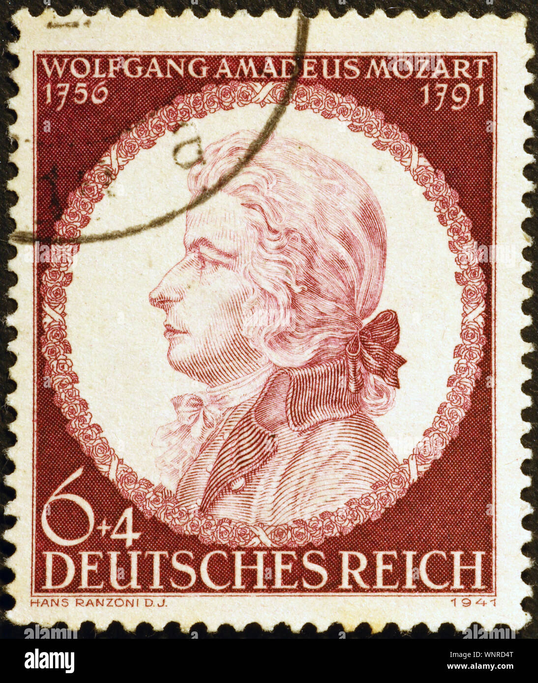 German stamp hi-res stock photography and images - Alamy