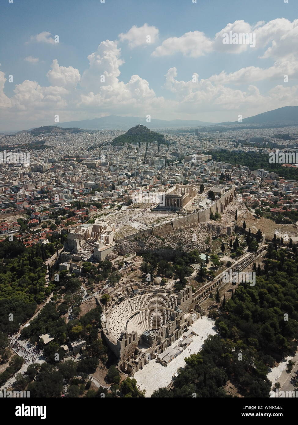 Athens drone hi-res stock photography and images - Alamy