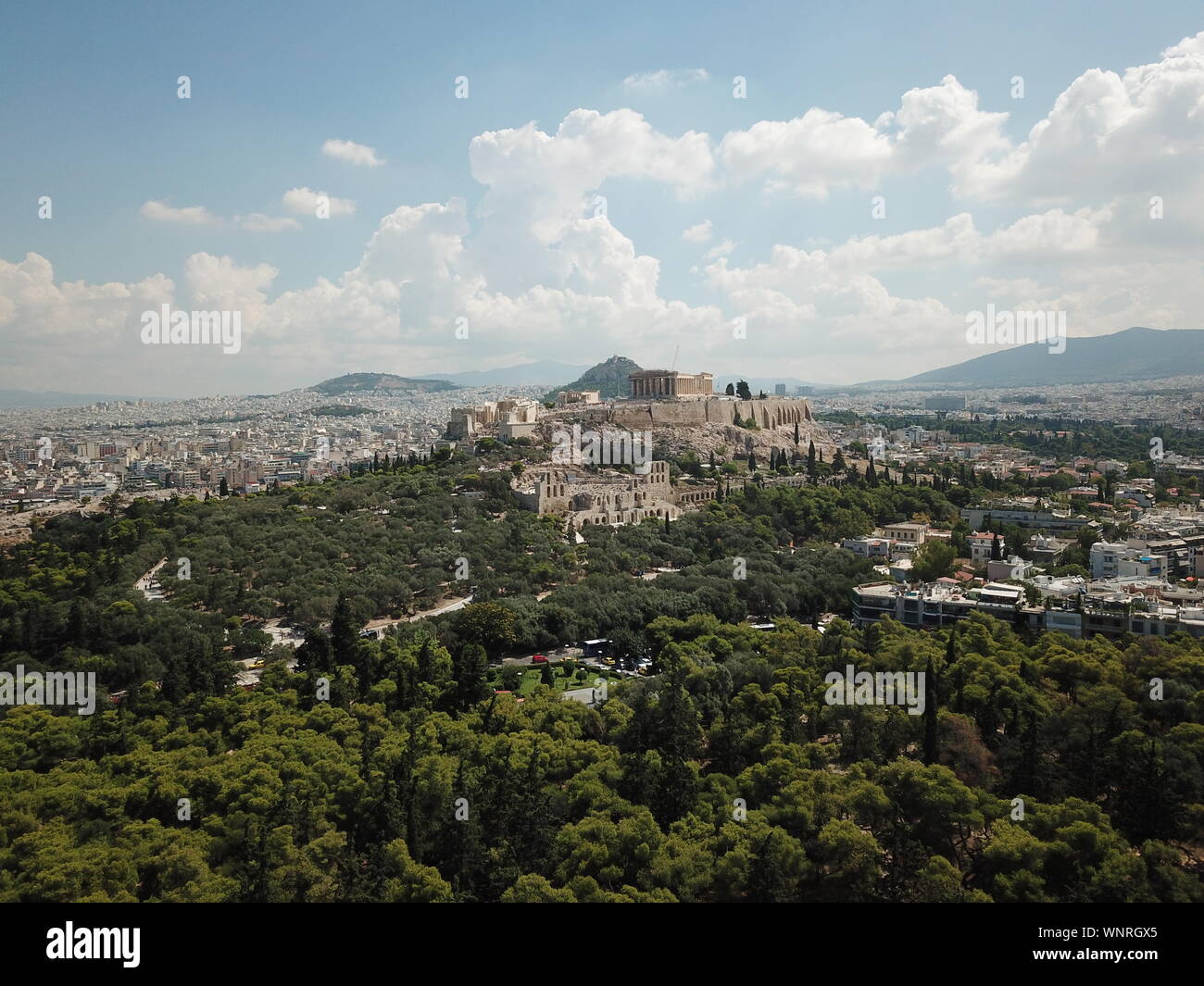 Athens drone hi-res stock photography and images - Alamy
