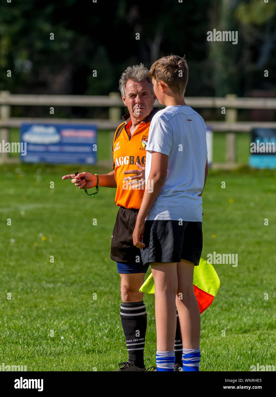 Rugby referee hi-res stock photography and images - Alamy