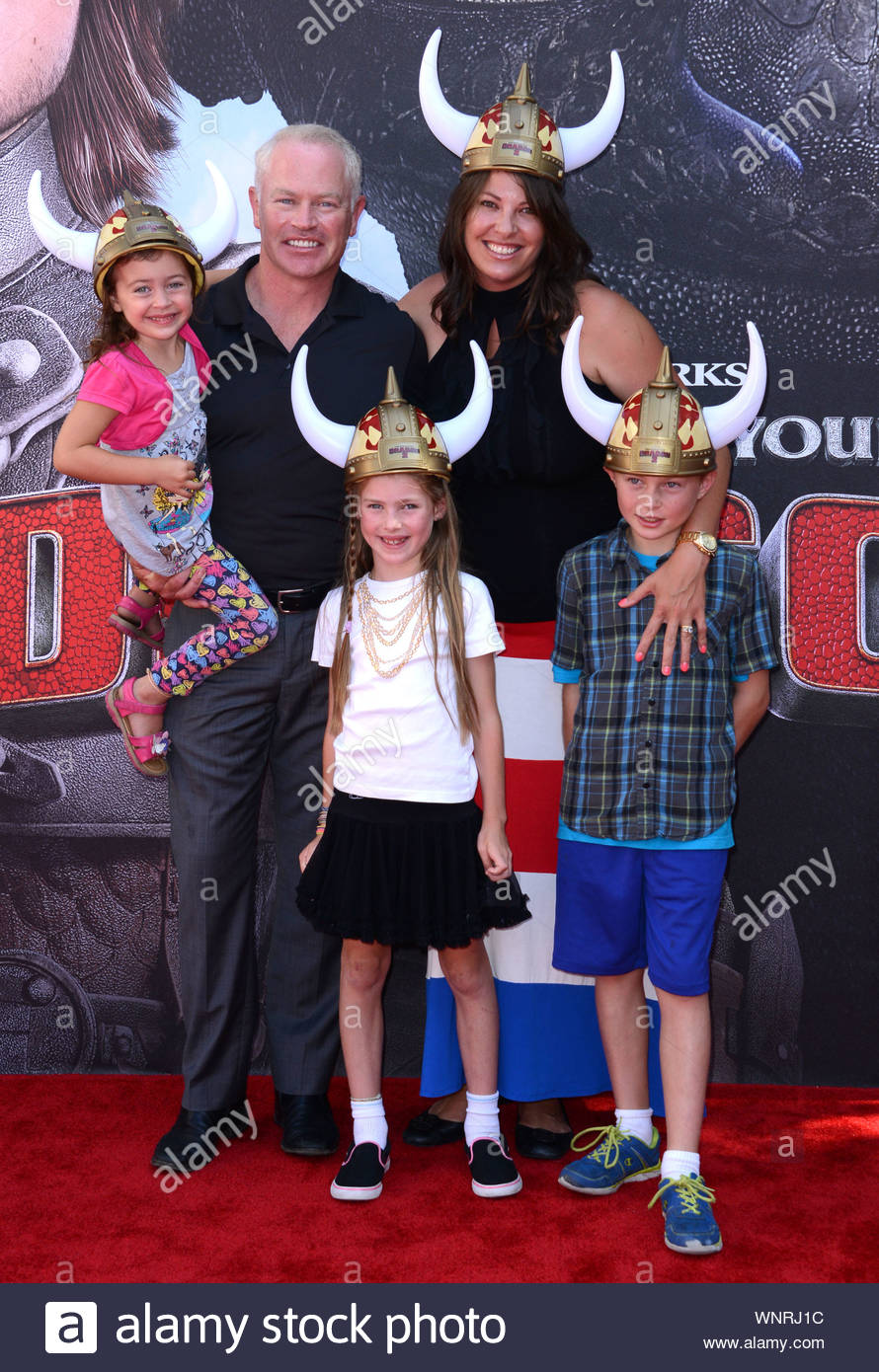 Neal Mcdonough And Family Stock Photos & Neal Mcdonough And Family ...