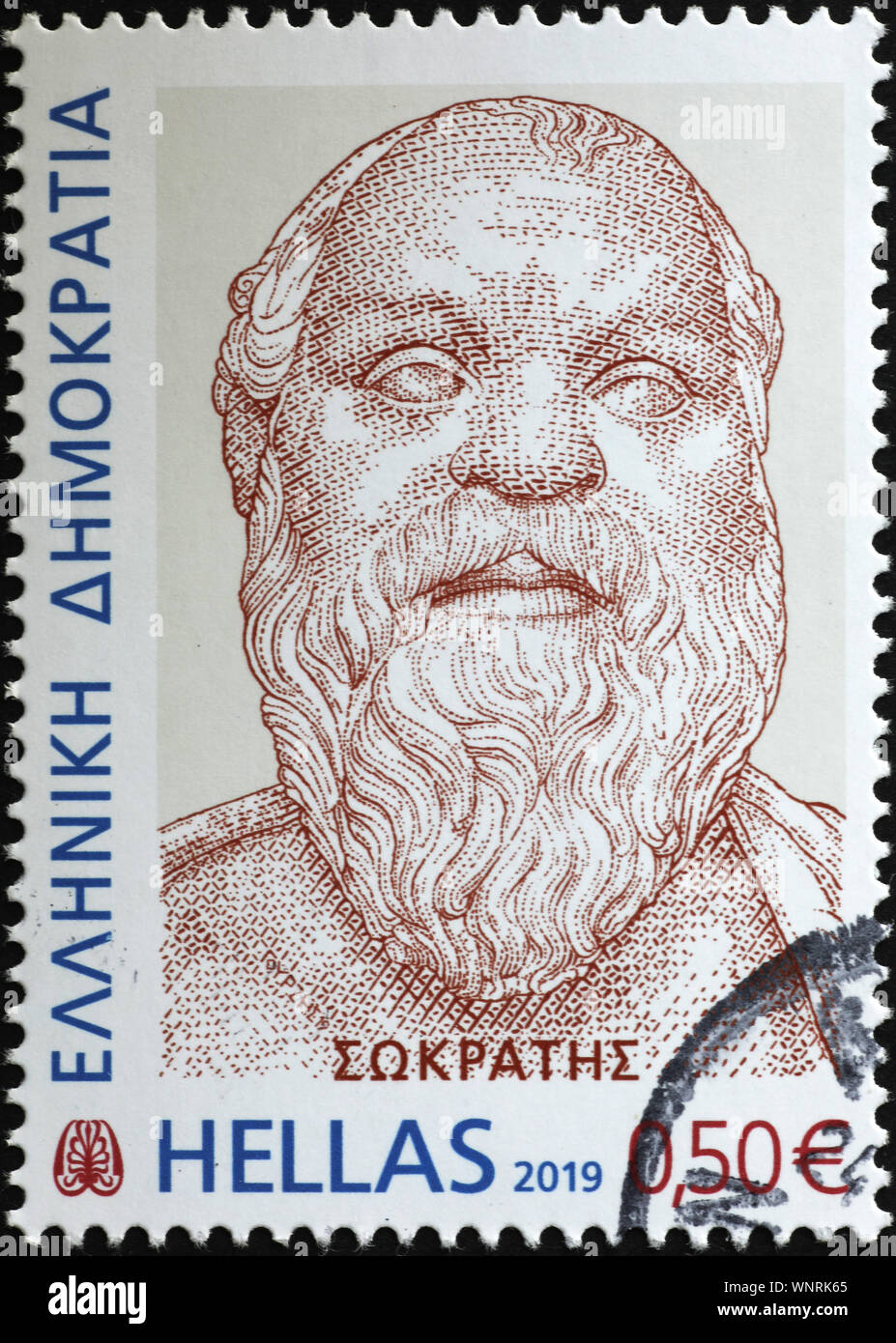 Portrait socrates ancient greek philosopher hi-res stock photography ...