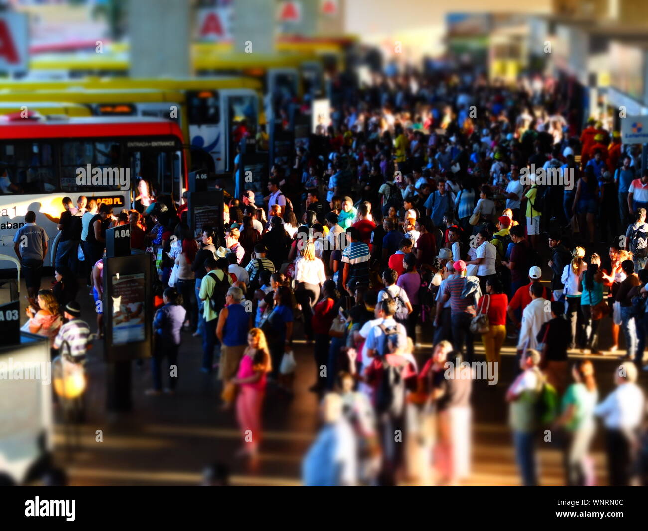 Crowded Bus Station High Resolution Stock Photography and Images - Alamy
