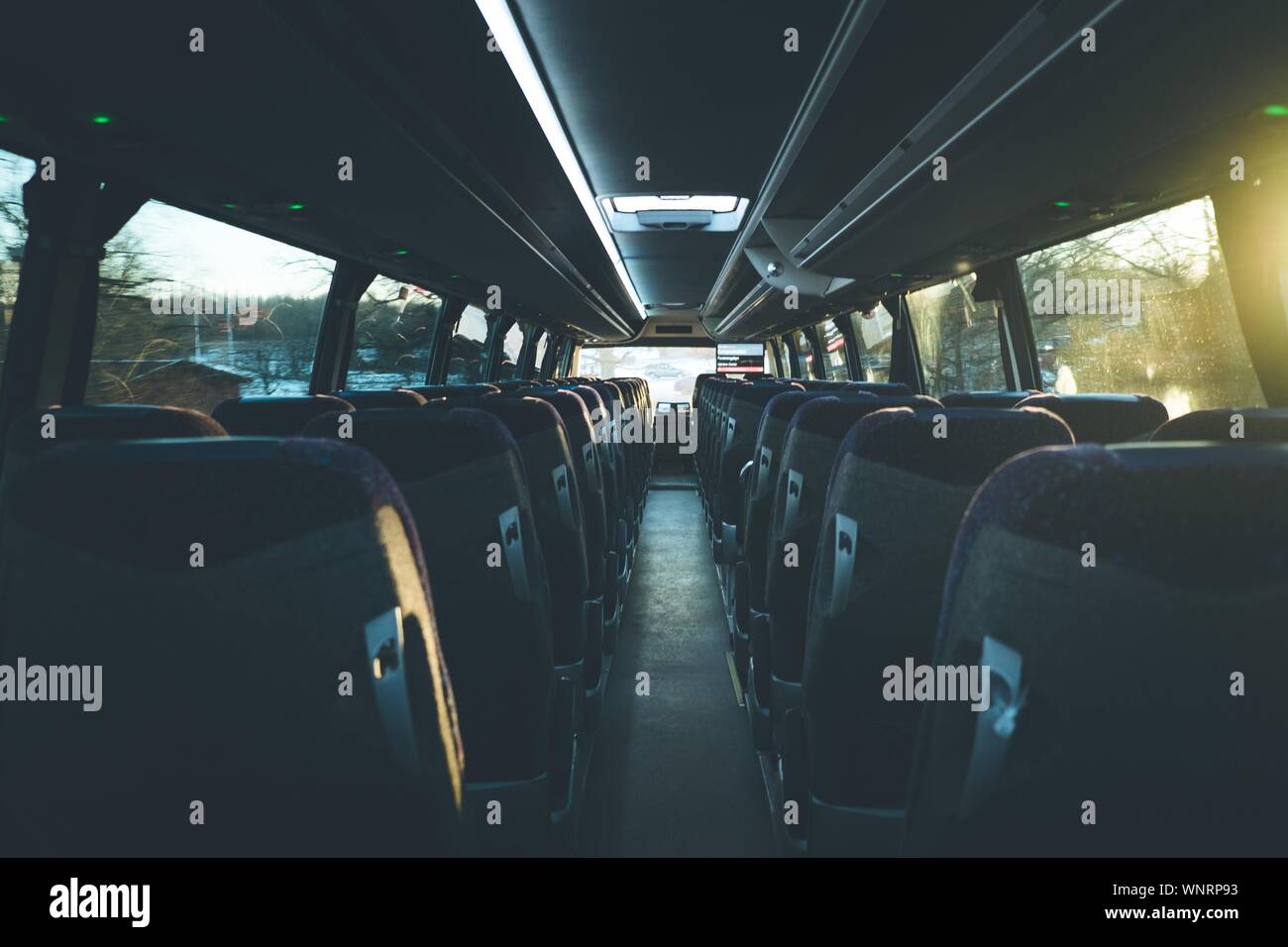 Bus aisle hi-res stock photography and images - Alamy