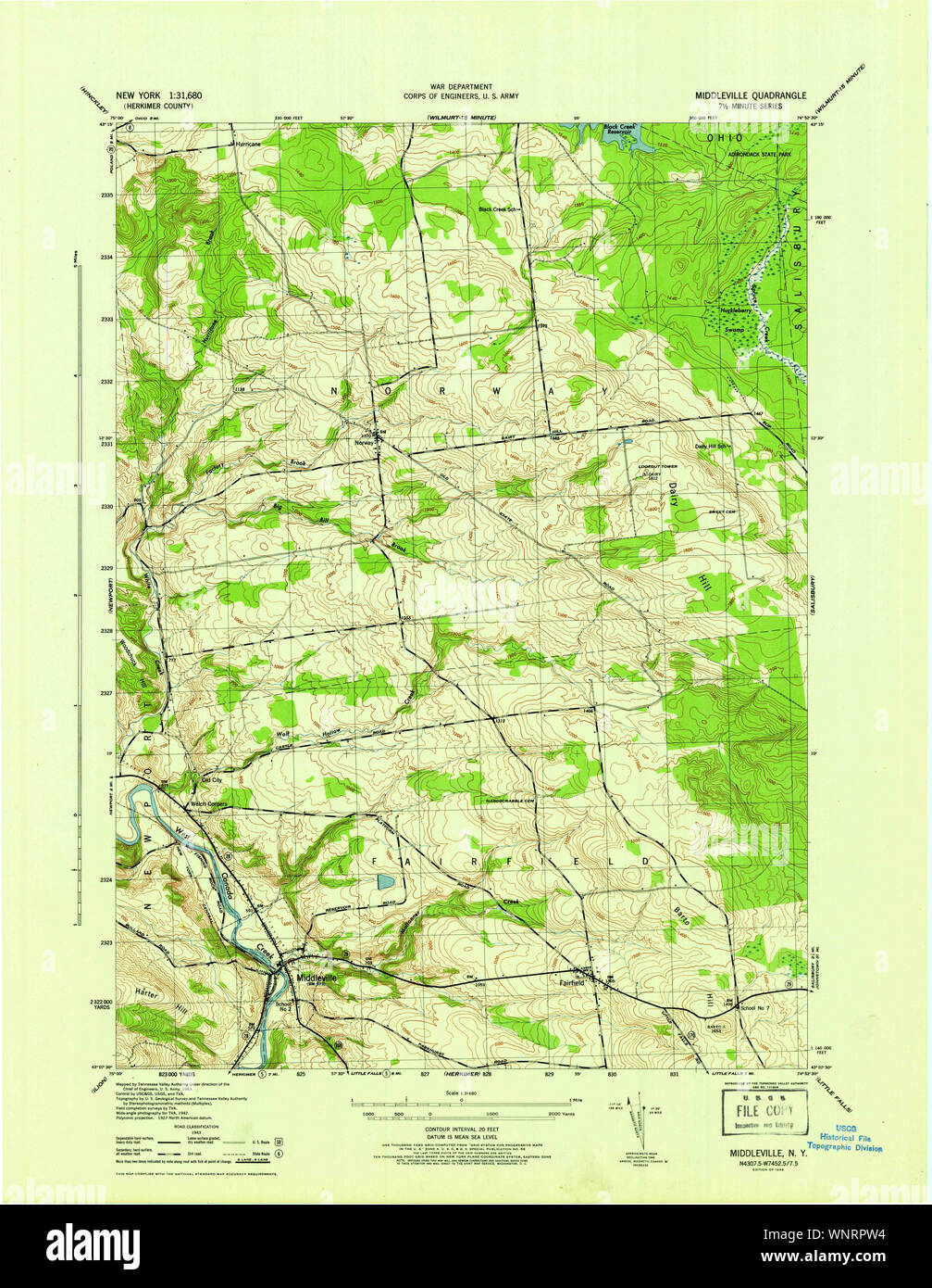 Middleville map hi-res stock photography and images - Alamy