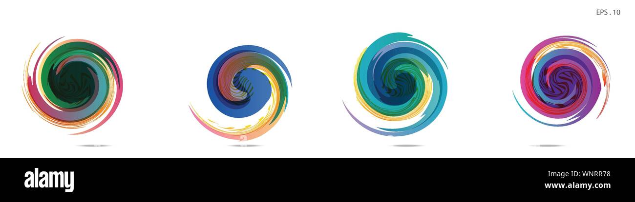 Vector vortex with a white background Stock Vector Image & Art - Alamy