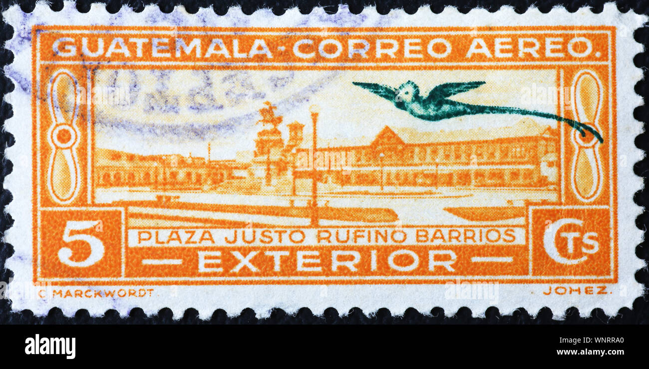 Postage stamp guatemala hi-res stock photography and images - Alamy