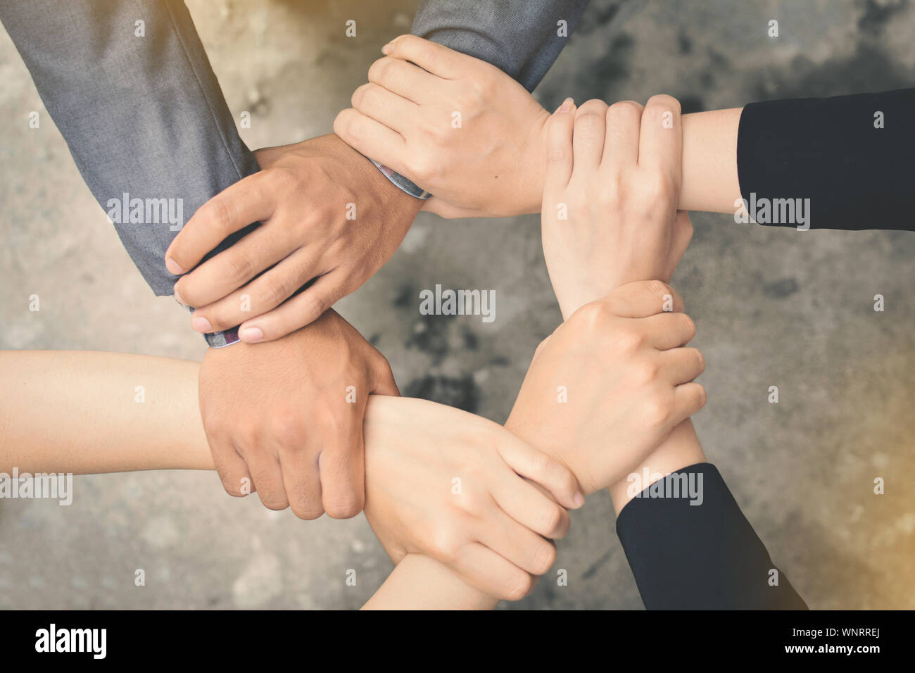 Business men hands hi-res stock photography and images - Alamy