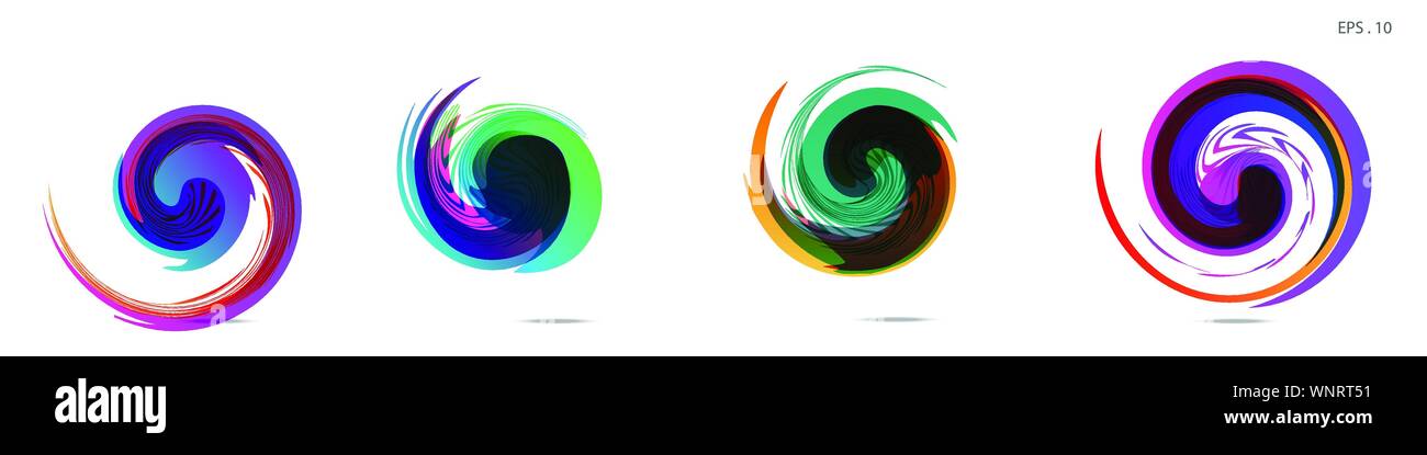 Vector vortex with a white background Stock Vector Image & Art - Alamy