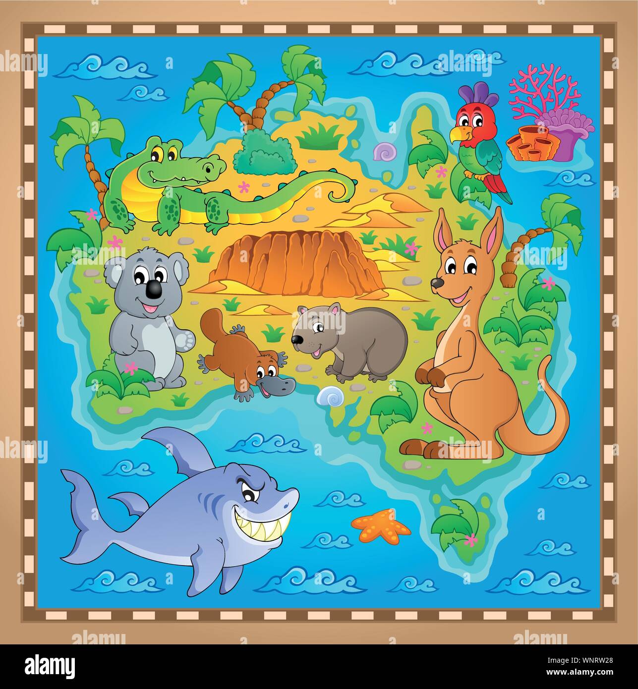 Thematic map australia hi-res stock photography and images - Alamy