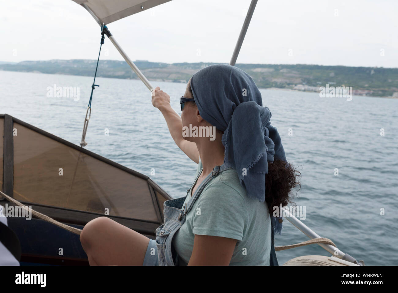 Sailing woman luxury hi-res stock photography and images - Alamy