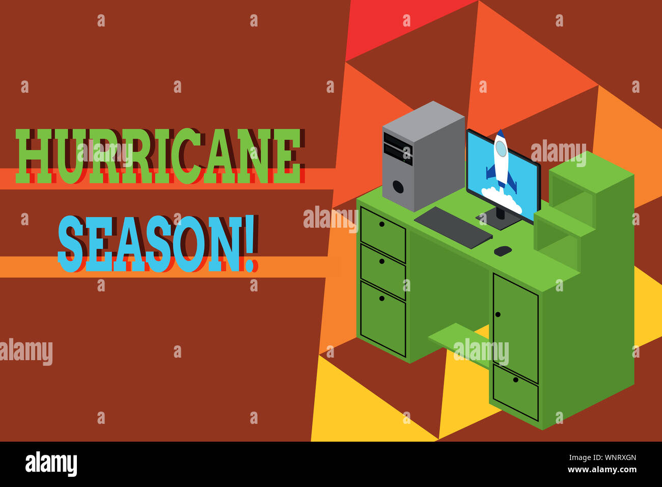 Word writing text Hurricane Season. Business photo showcasing time when ...