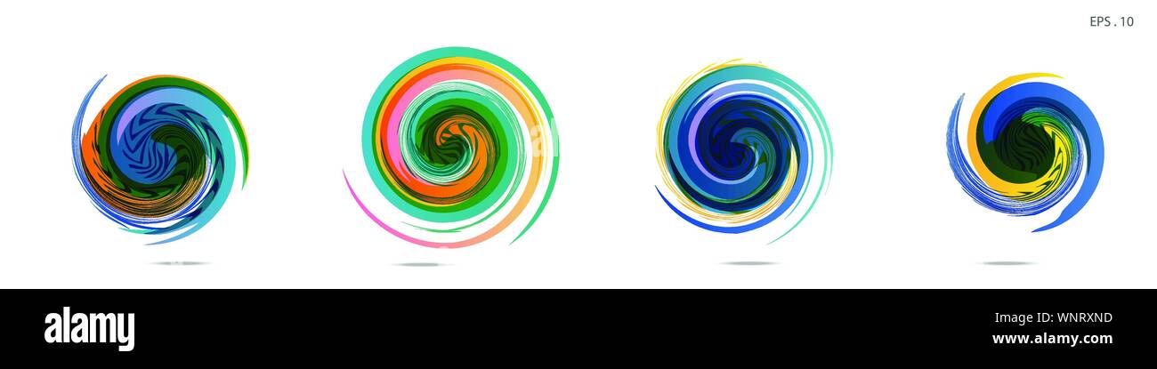 Vector vortex with a white background Stock Vector Image & Art - Alamy