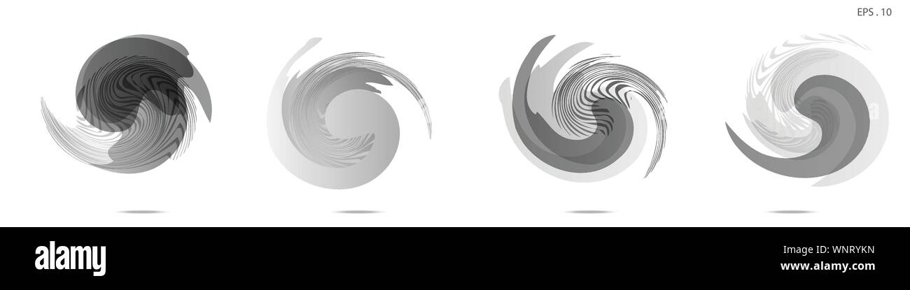 Vector vortex with a white background Stock Vector Image & Art - Alamy