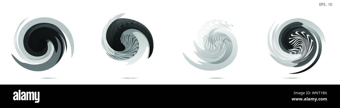 Vector vortex with a white background Stock Vector Image & Art - Alamy