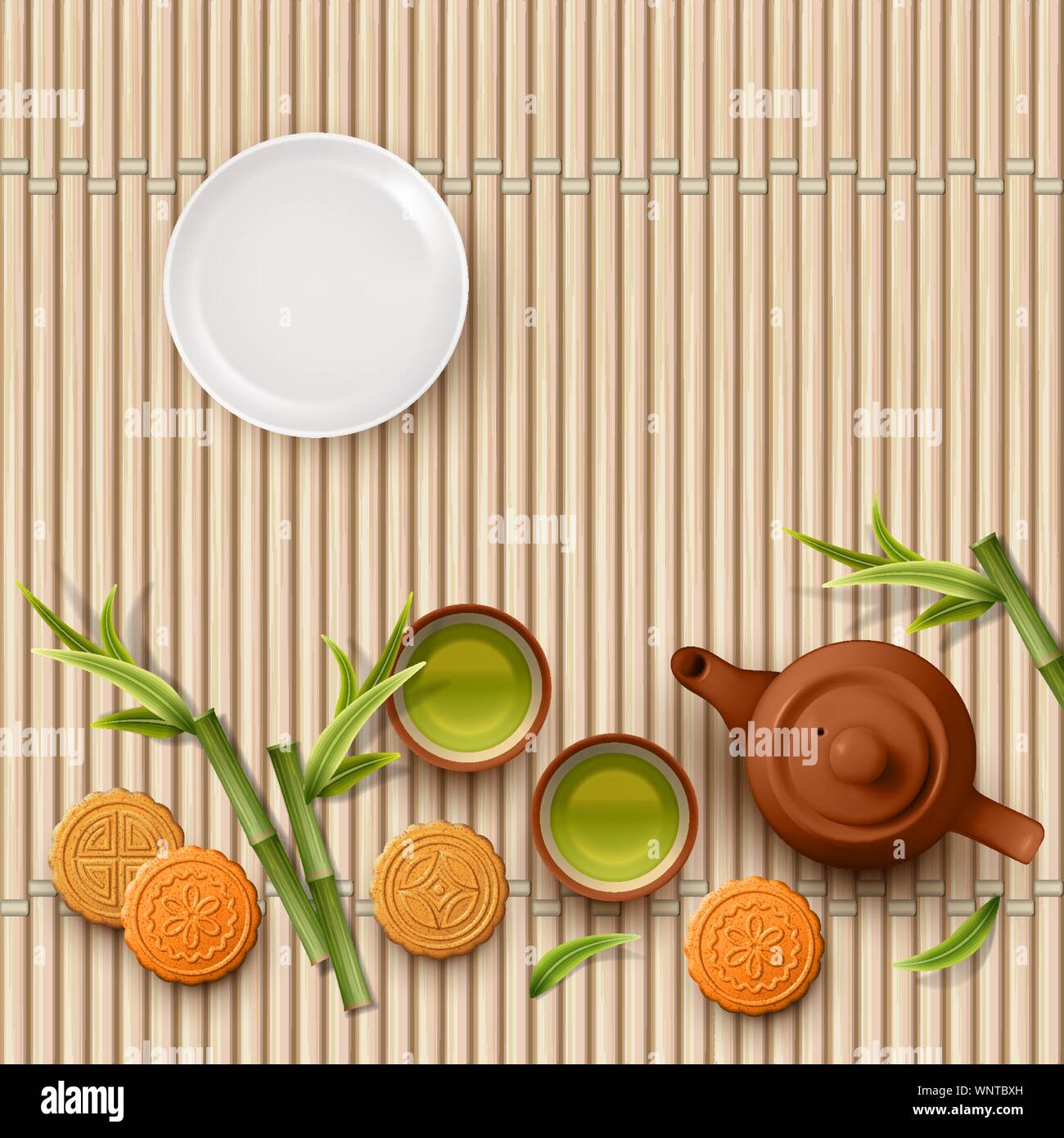 Mid Autumn Festival Stock Vector Image & Art - Alamy