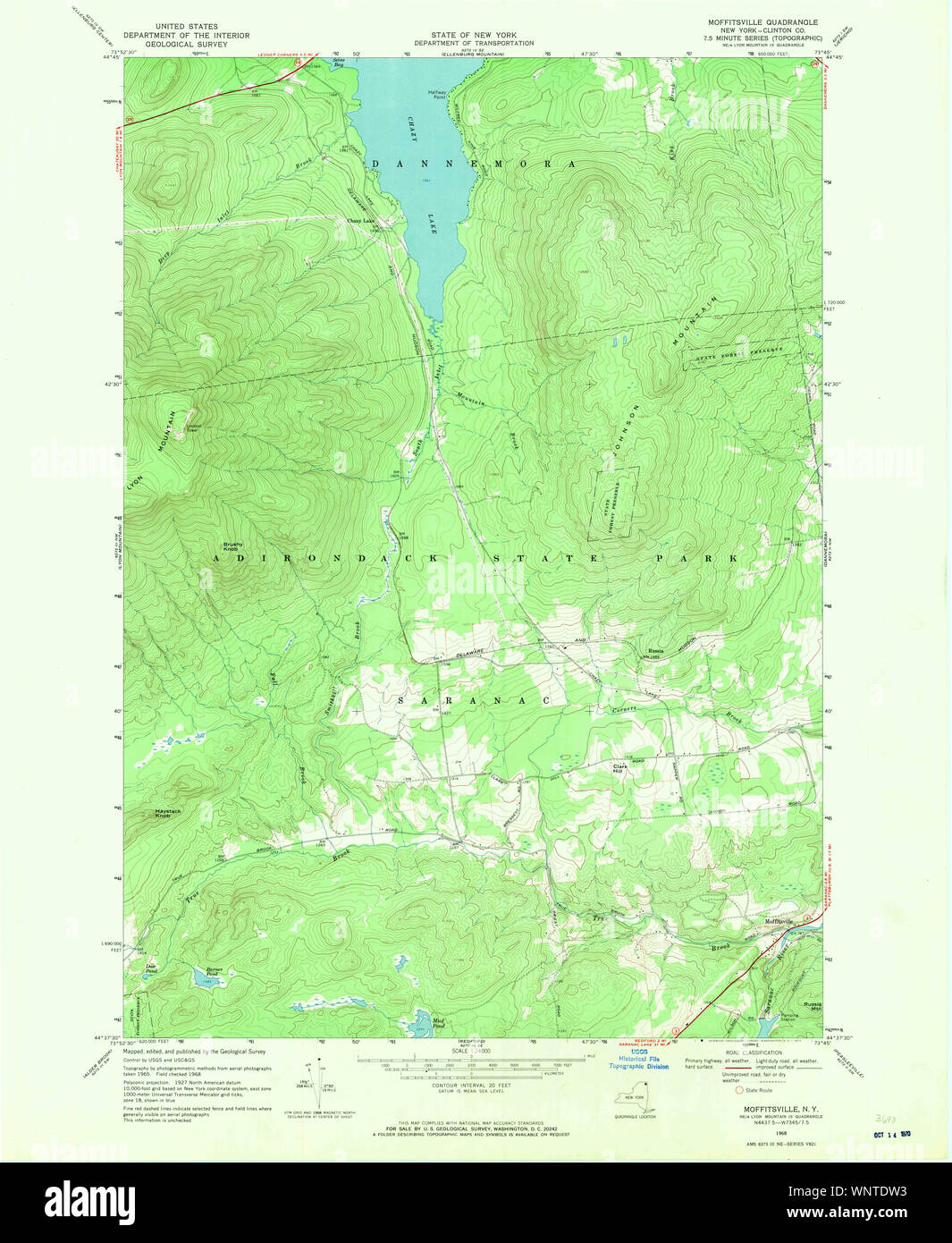 New York NY Moffitsville 130592 1968 24000 Restoration Stock Photo - Alamy