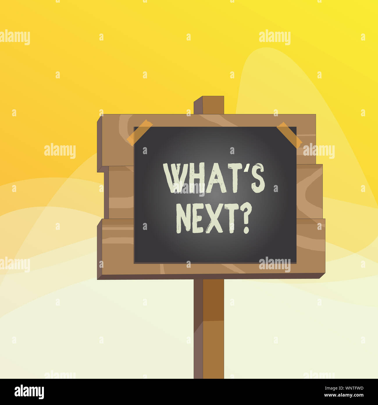 Writing note showing What S Next Question. Business concept for asking ...