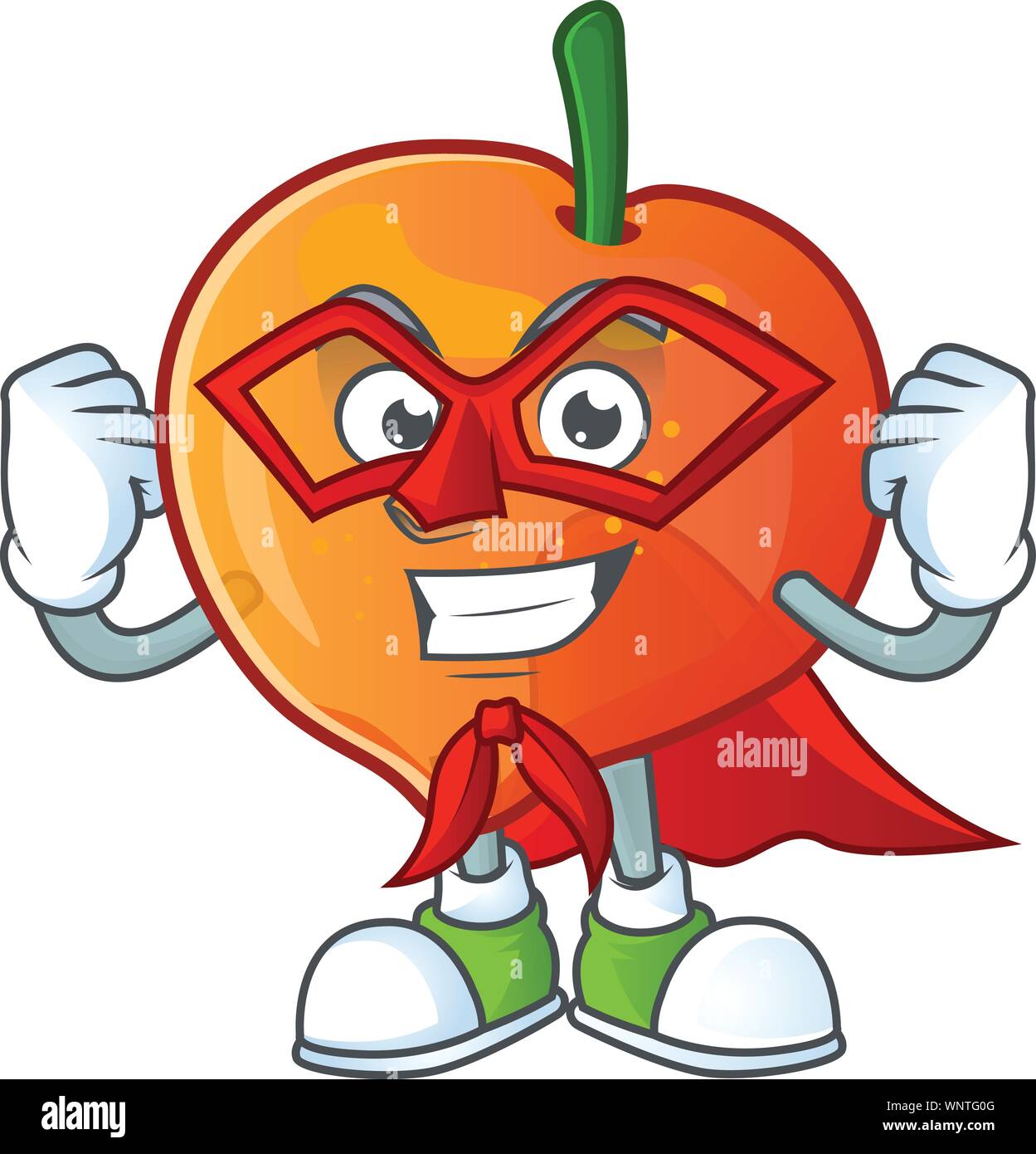 Cartoon Nectarine