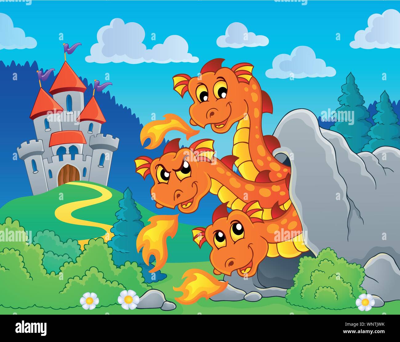 Dragon cave art hi-res stock photography and images - Alamy