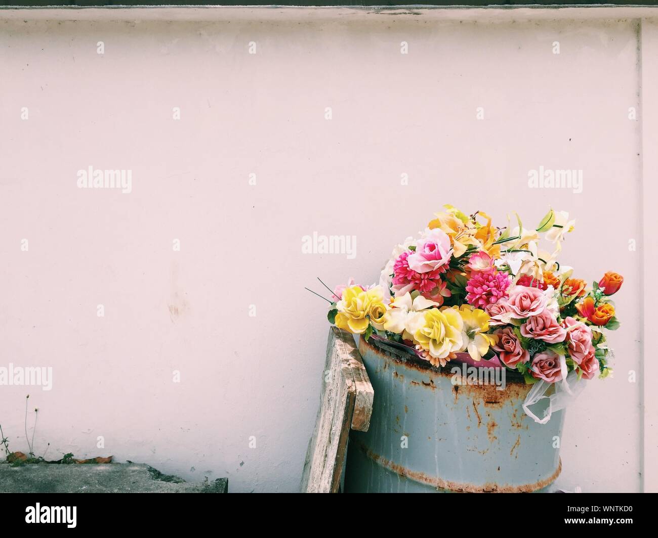 Garbage Flower High Resolution Stock Photography and Images - Alamy