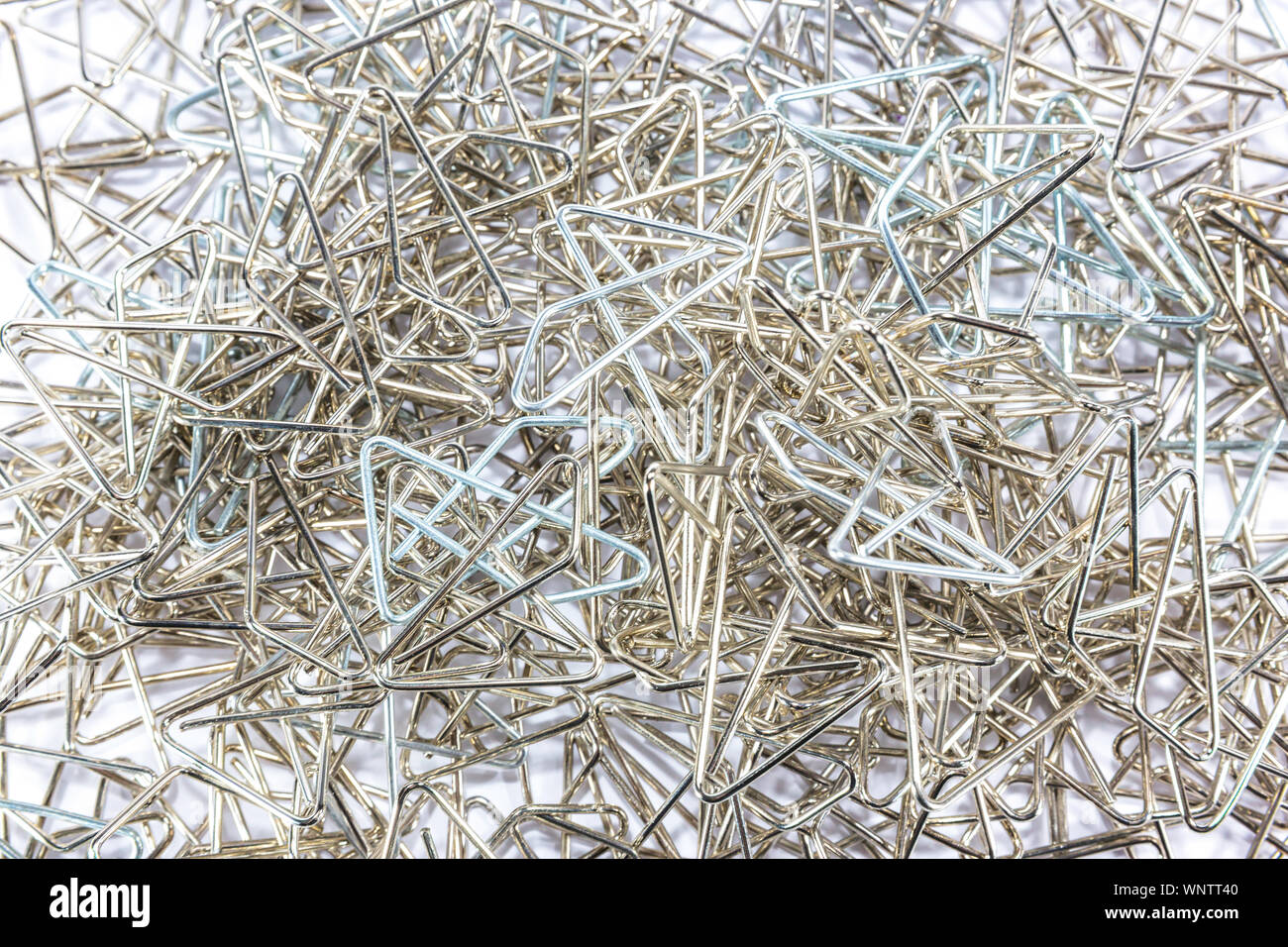 A bunch of Butterfly Paper Clips Stock Photo - Alamy